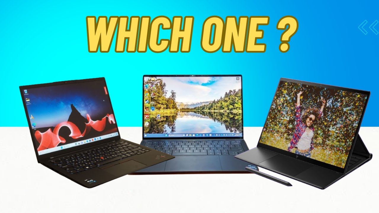 Dell Latitude 9440 vs HP Dragonfly Folio G3 vs ThinkPad X1 (2024) - YouTube