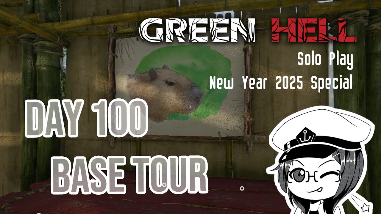 Green Hell - Day 100 Base Tour - Solo Play - King of The Jungle ...