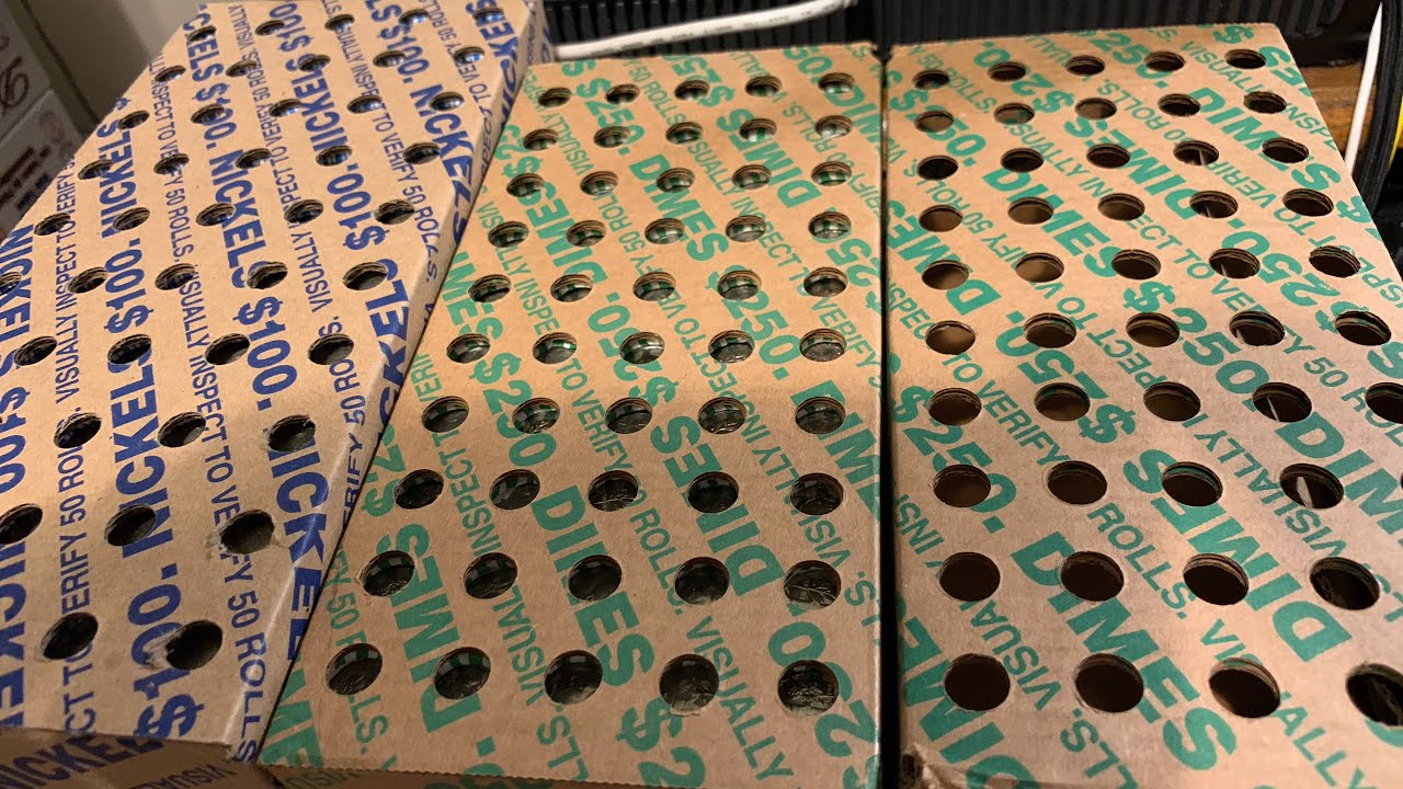 Coin Roll Hunting two boxes of dimes and box of nickels - What did I ...