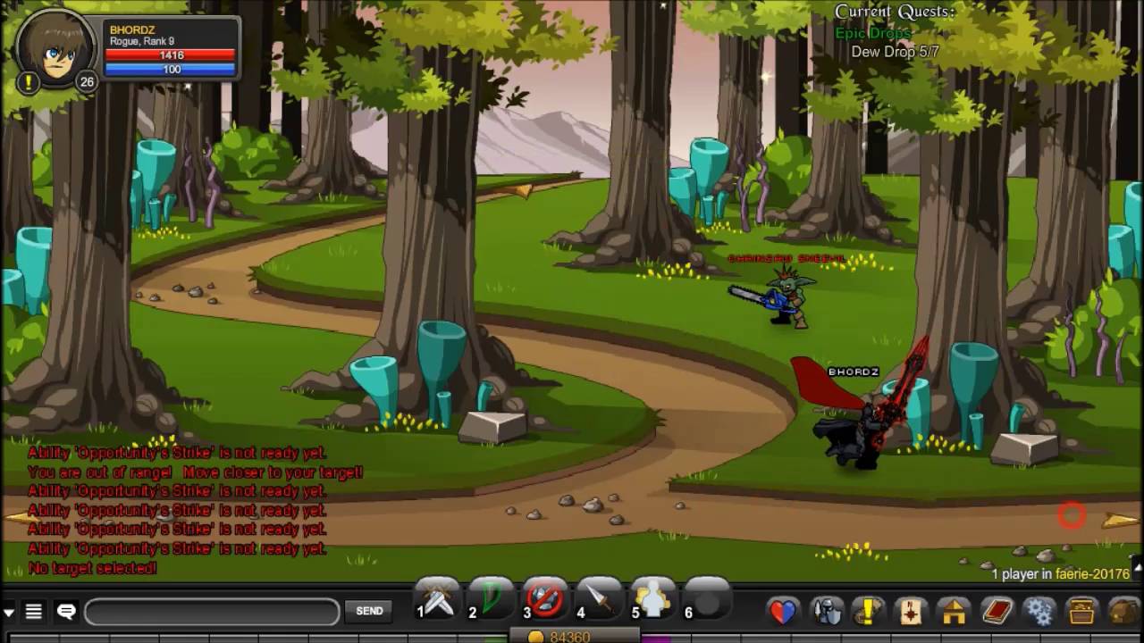 AQW faerie walkthrough - YouTube