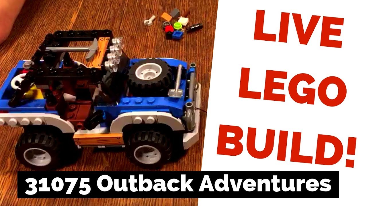 LIVE LEGO BUILD: LEGO 31075 Outback Adventures - YouTube