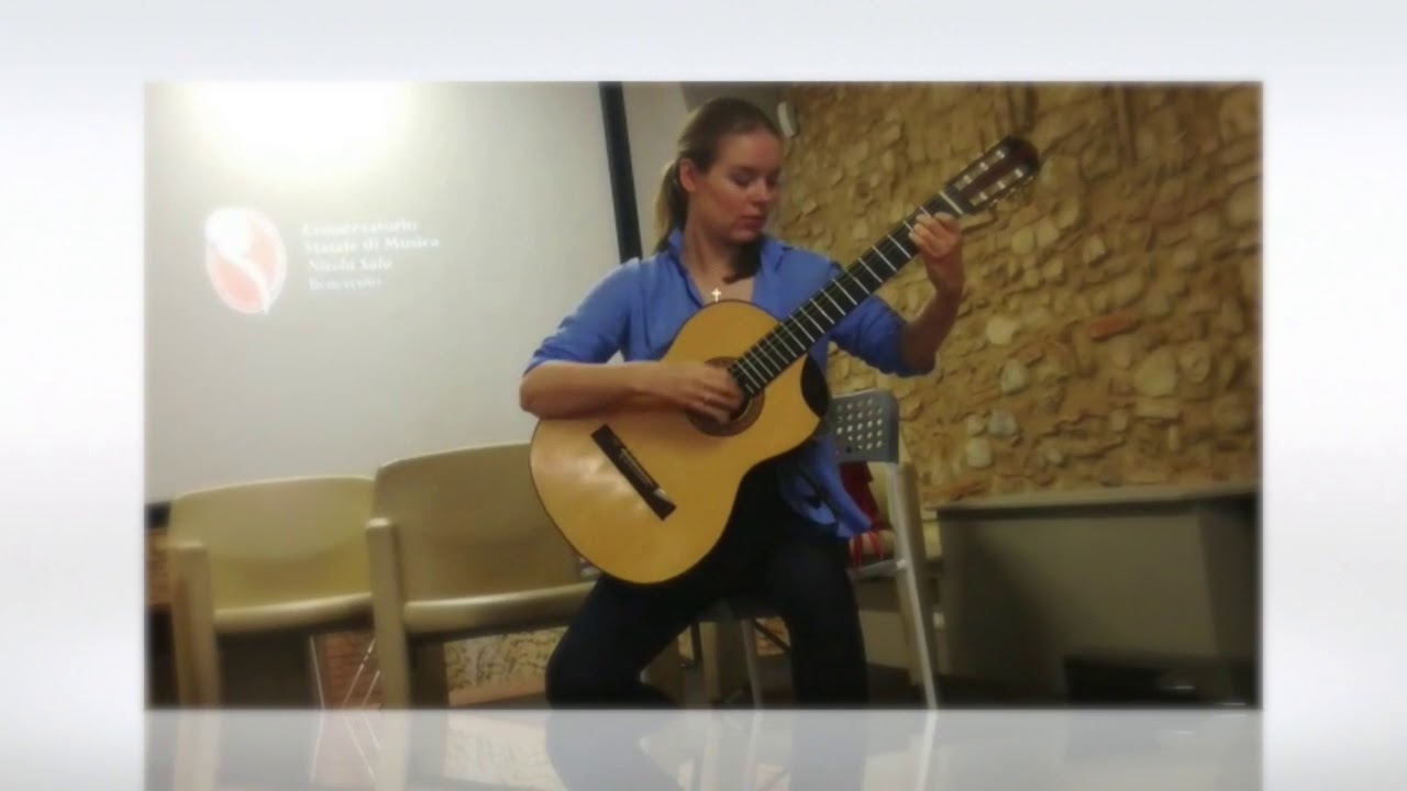 Tatyana Ryzhkova plays a Ciro Marzio guitar HD 720p - YouTube