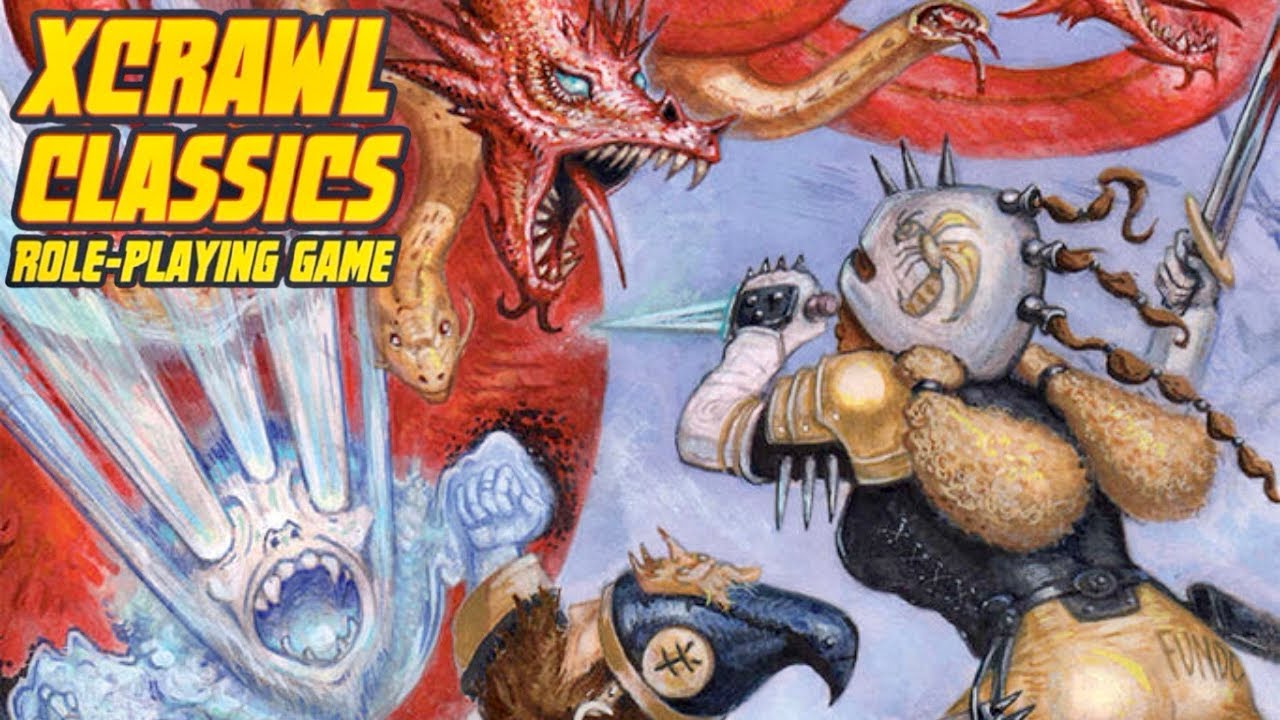 RPG Overview 250! Xcrawl Classics Role-Playing Game - YouTube