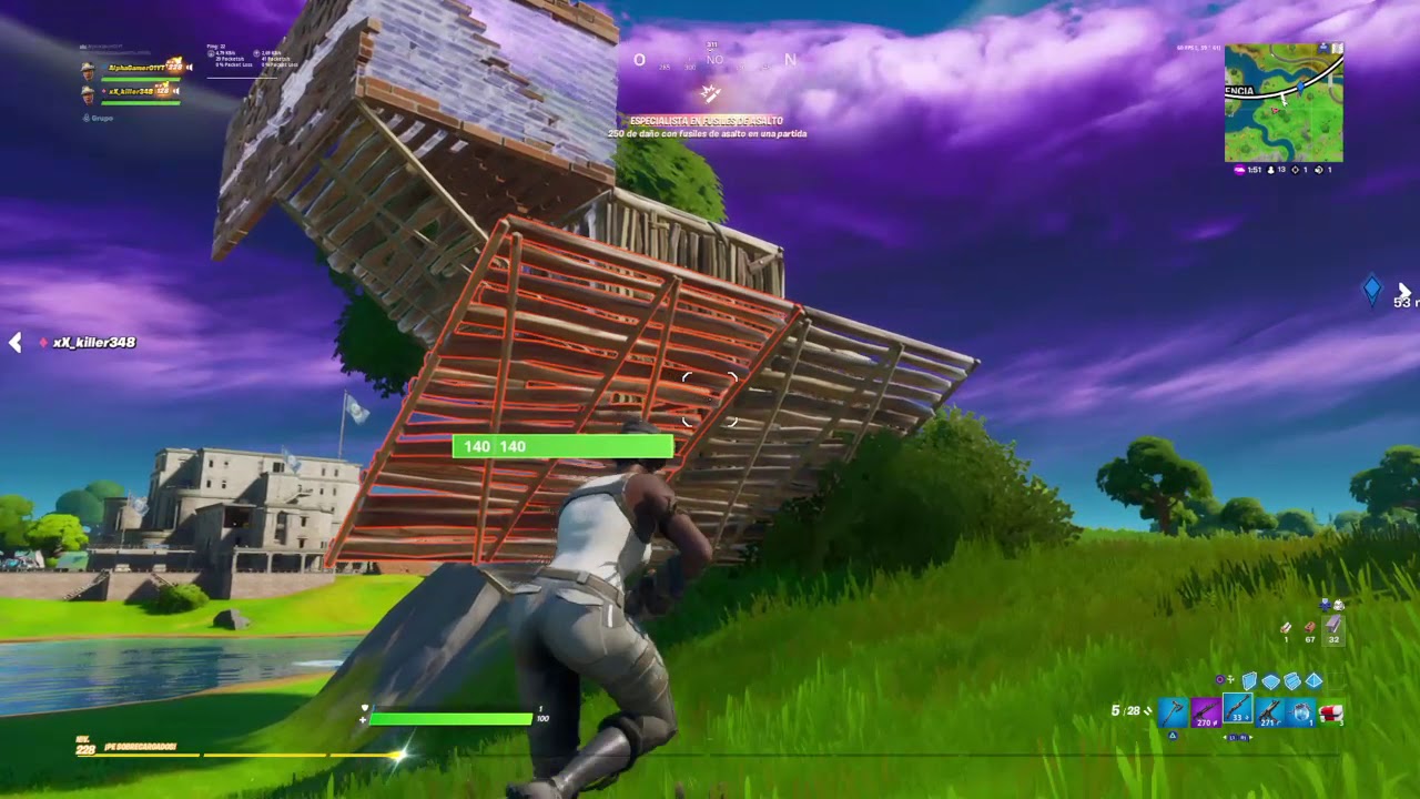 Fortnite primera partida del dia - YouTube