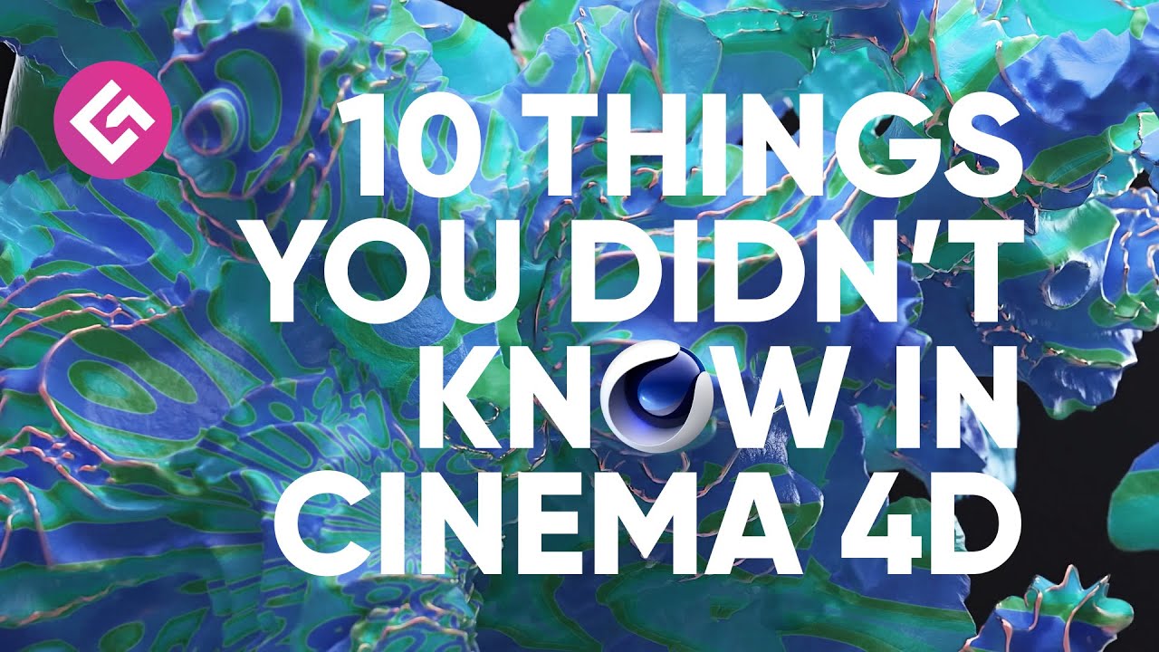 10 Features in Cinema4D you should know about