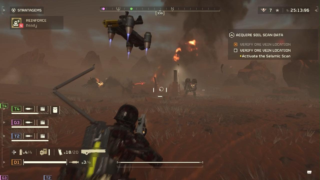 HELLDIVERS 2 Toxic player - YouTube