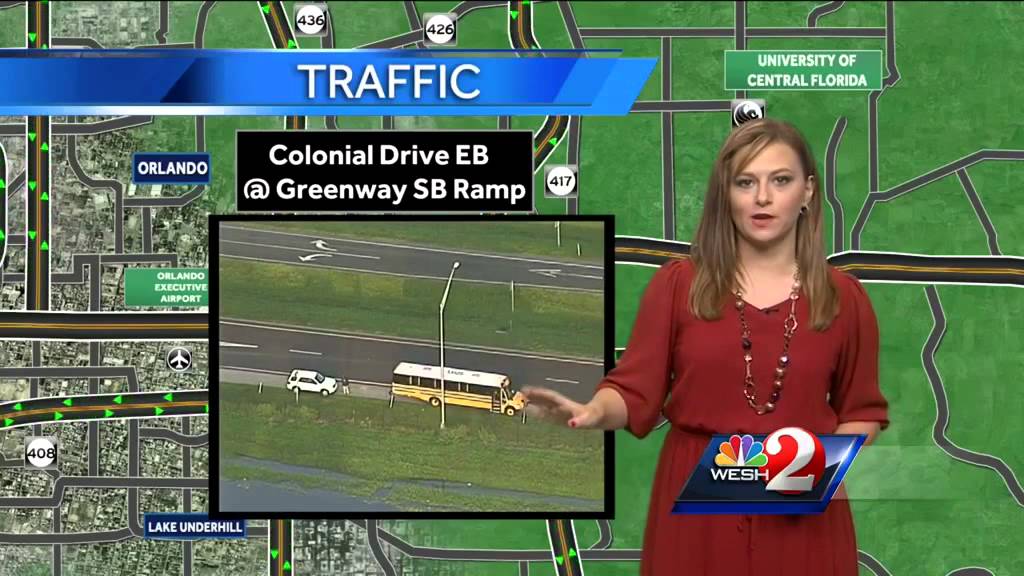 Traffic Reporter Michelle Wargo 8/11/2014 WESH - YouTube