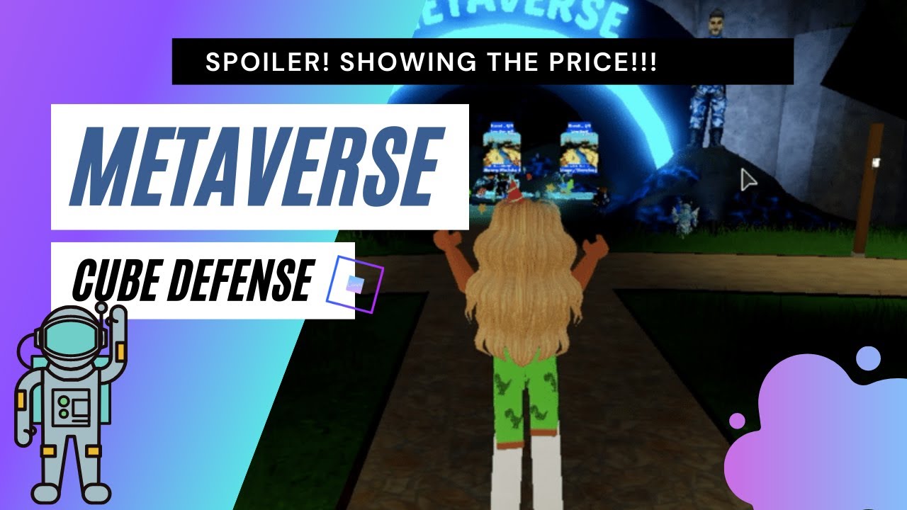 METAVERSE NEW UPDATE CUBE DEFENSE ★ SHOWING THE NEW ITEM FROM METAVERSE ...