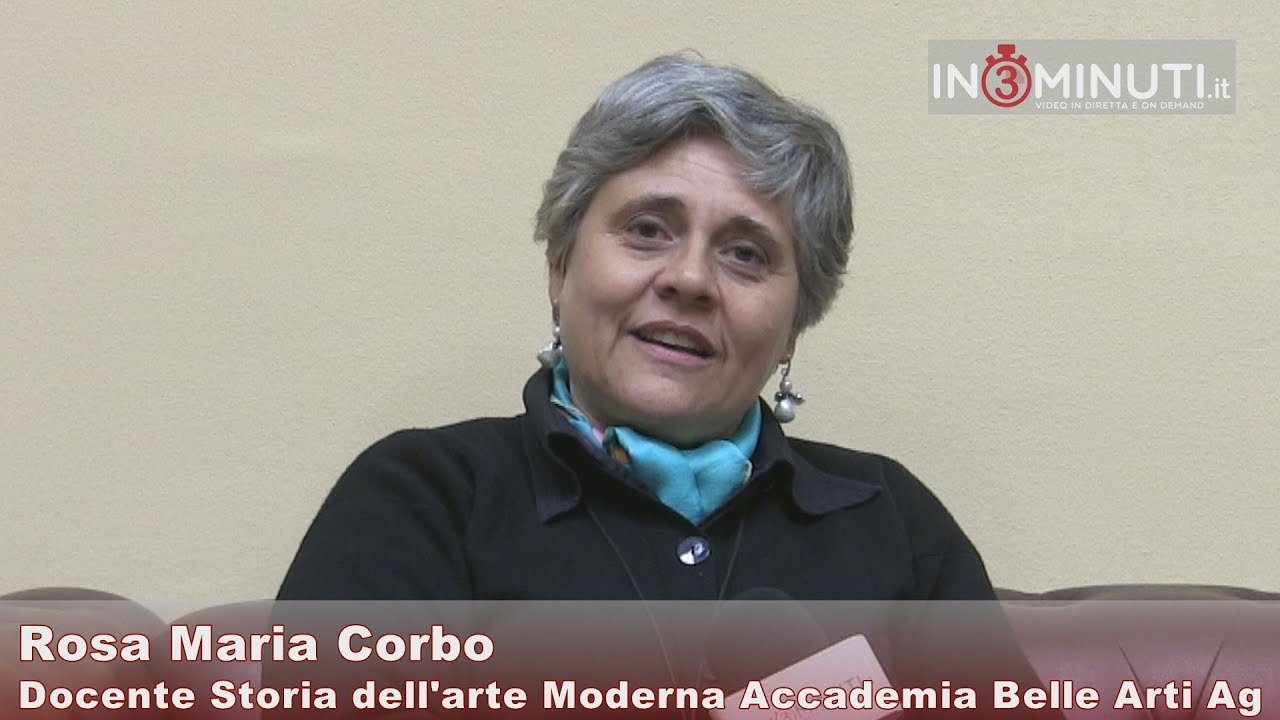 Rosa Maria Corbo, docente di Storia dell'arte Moderna e Contemporanea📹 ...