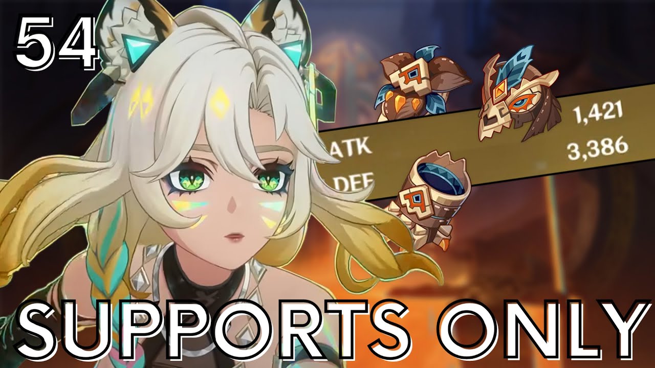 Building The Best Support In The Game [Genshin Impact Supports Only ...