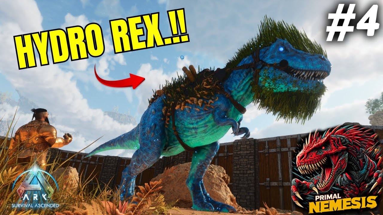 Ark Survival Ascended - Mi Nuevo Hydro Rex..‼ - Mod Primal Némesis ...