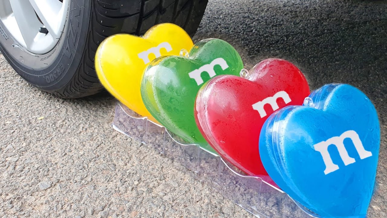 Car Crushing Exploding Bubble Gum! Chewy Delight ASMR 💨🚗 #ASMR - YouTube