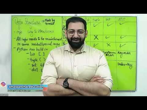 CDAC Python Lecture 3 Sunbeam Karad DBDA - YouTube