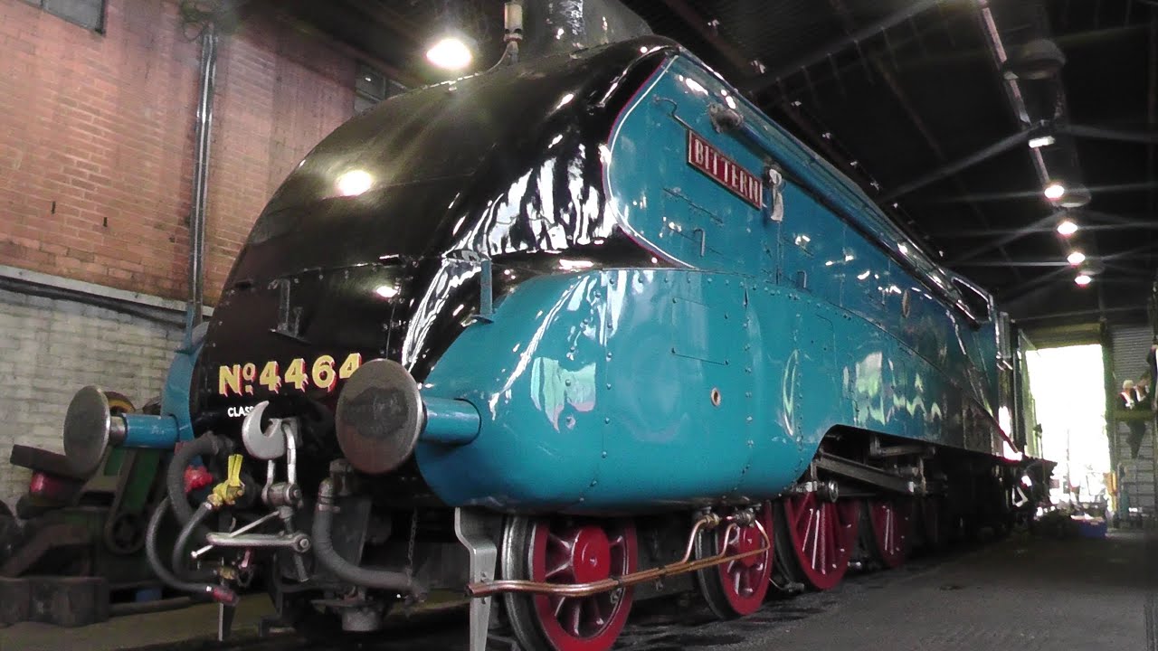 A ride behind LNER A4 4464 'Bittern' at the NYMR 'Spring Steam Gala ...