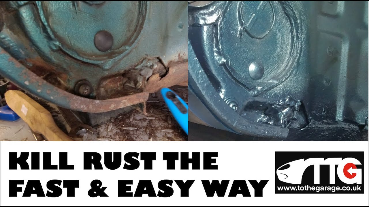 A quick rust treatment on my Jaguar XK8 wheel arch. Using Bilt Hamber ...