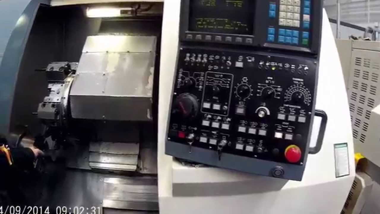 Leadwell T7 nc sorvin ohjelman nollapisteen asetus - YouTube