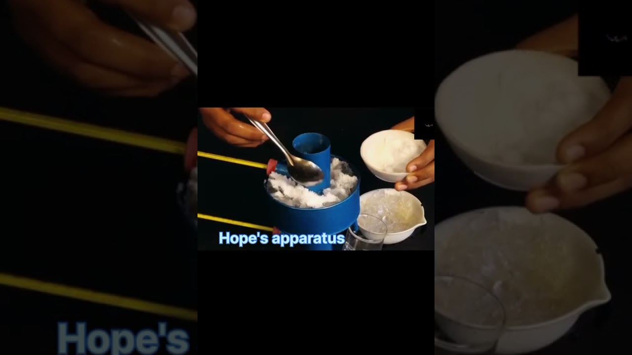 Hope's apparatus experiment!! complete video in the comment section # ...