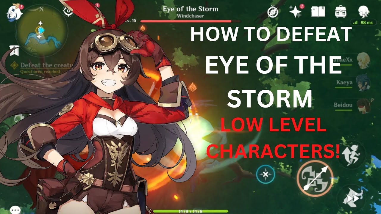 How to defeat Eye of the Storm for beginner | Genshin Impact - YouTube