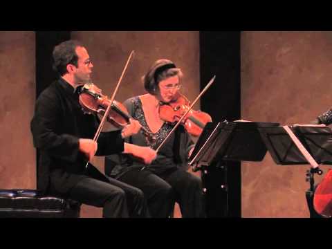 Brentano String Quartet Plays Beethoven Quartet Op. 130, 4th movement ...
