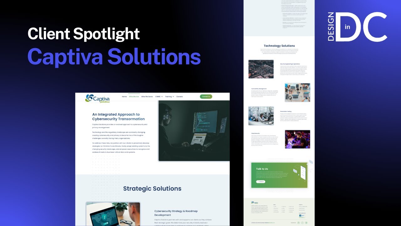 Captiva Solutions | Design In DC, a DC-Based Design Agency - YouTube