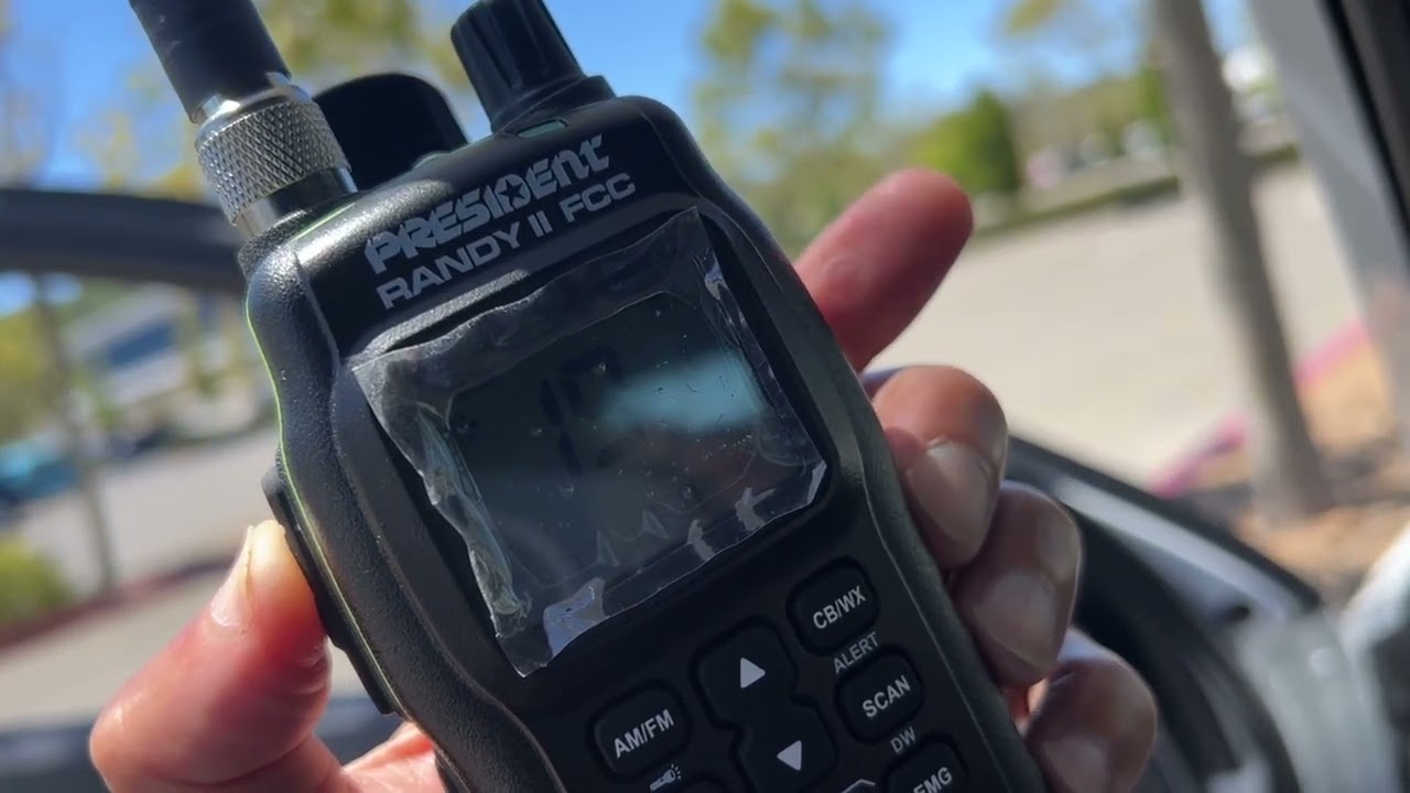 President Randy II: New York City CB Chatter-box Schooling A Mud-duck ...