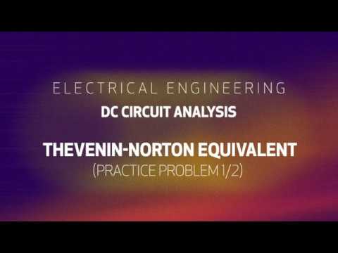 Thevenin Norton Equivalent Practice Problem 1 - YouTube