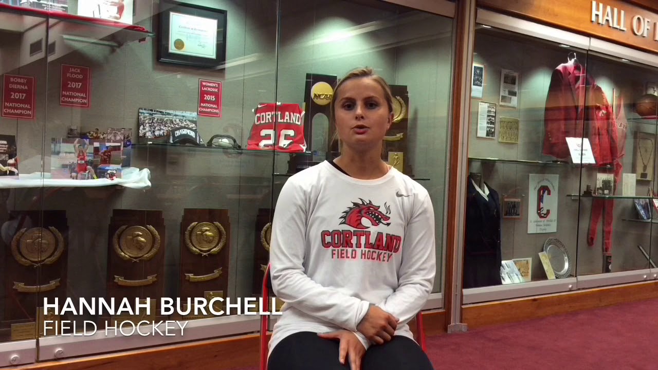 Athlete of the Week: Hannah Burchell (Week of 11/5/17) - YouTube