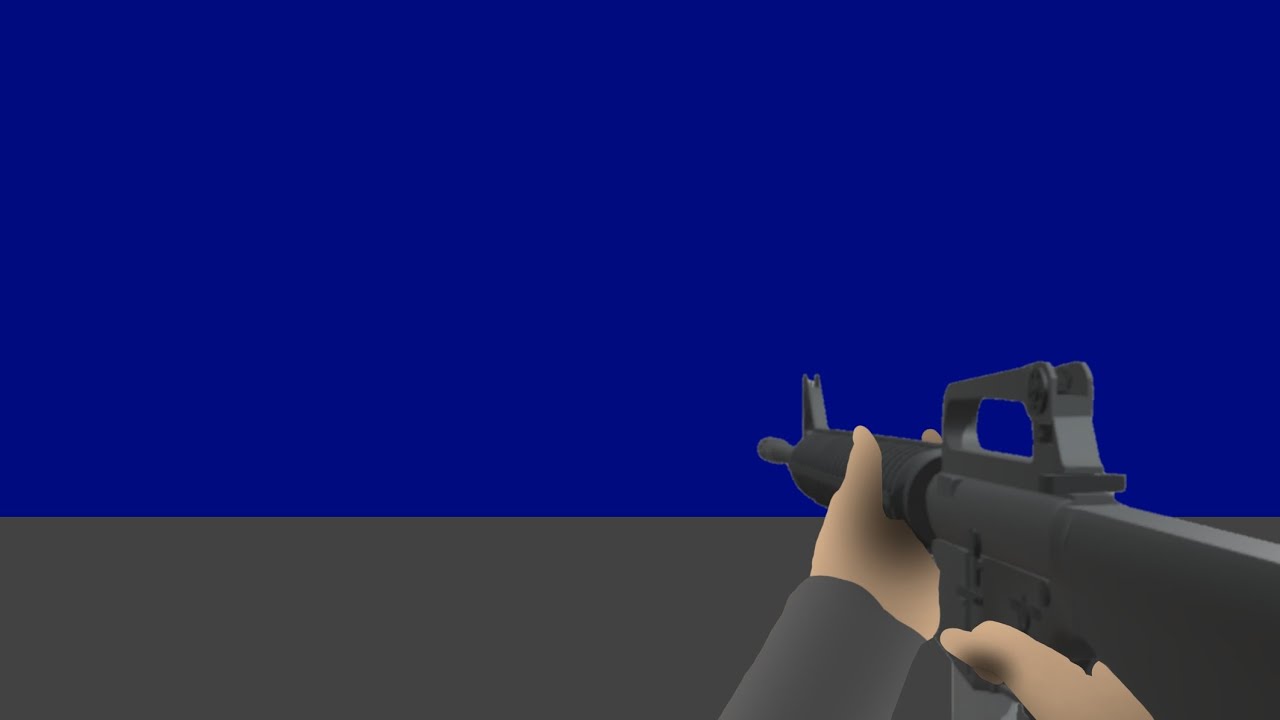 My First Person Shooter Animation Test - YouTube