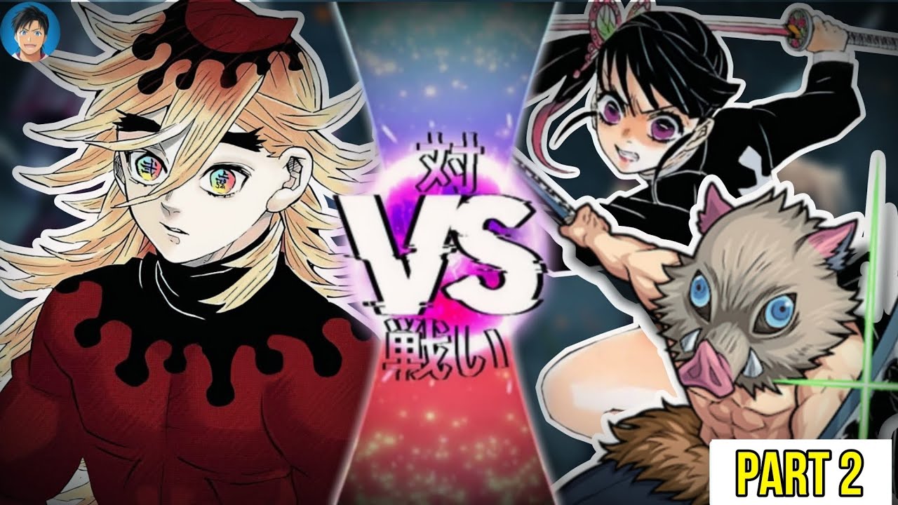Doma vs Inosuke and kanao full battle | Demon Slayer infinity castle ...