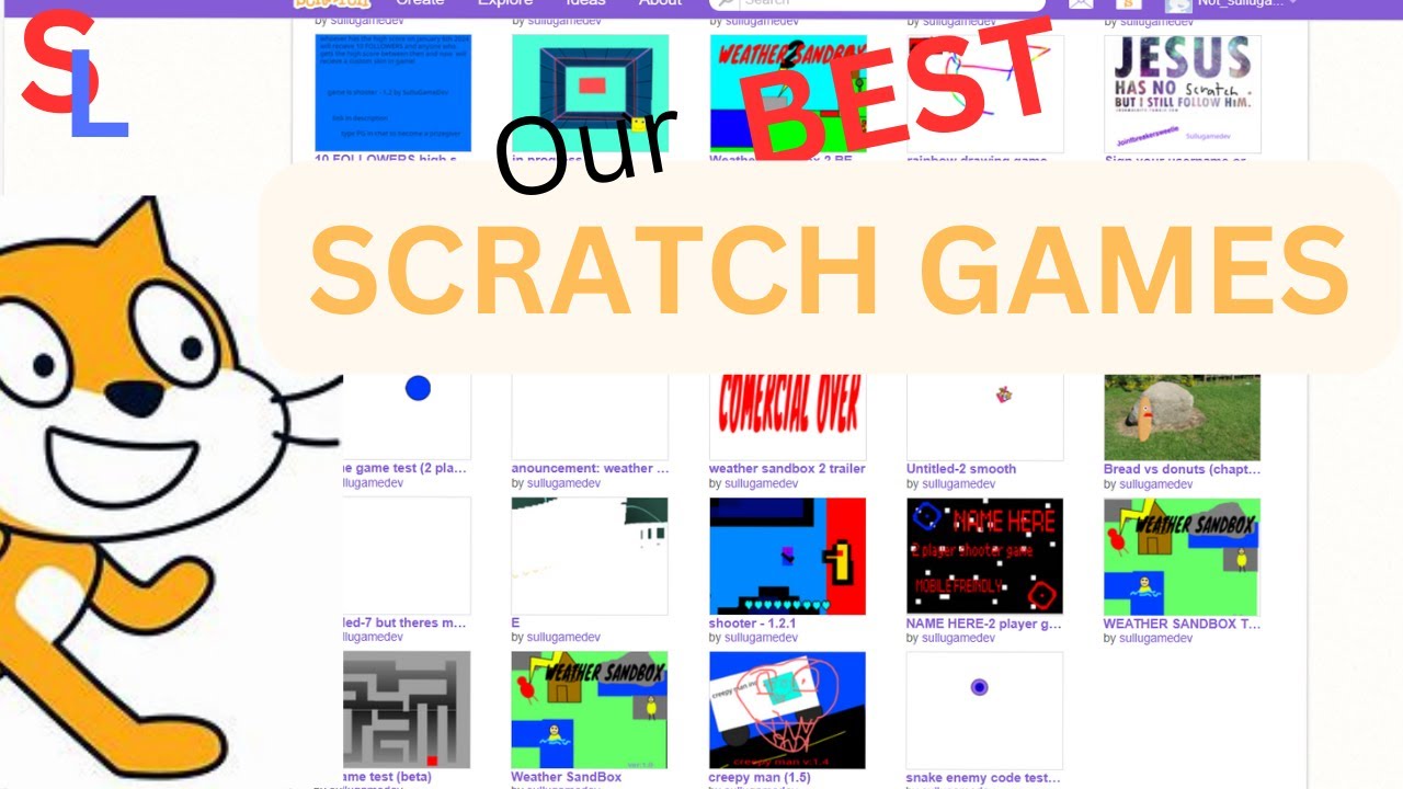 OUR BEST SCRATCH GAMES - YouTube