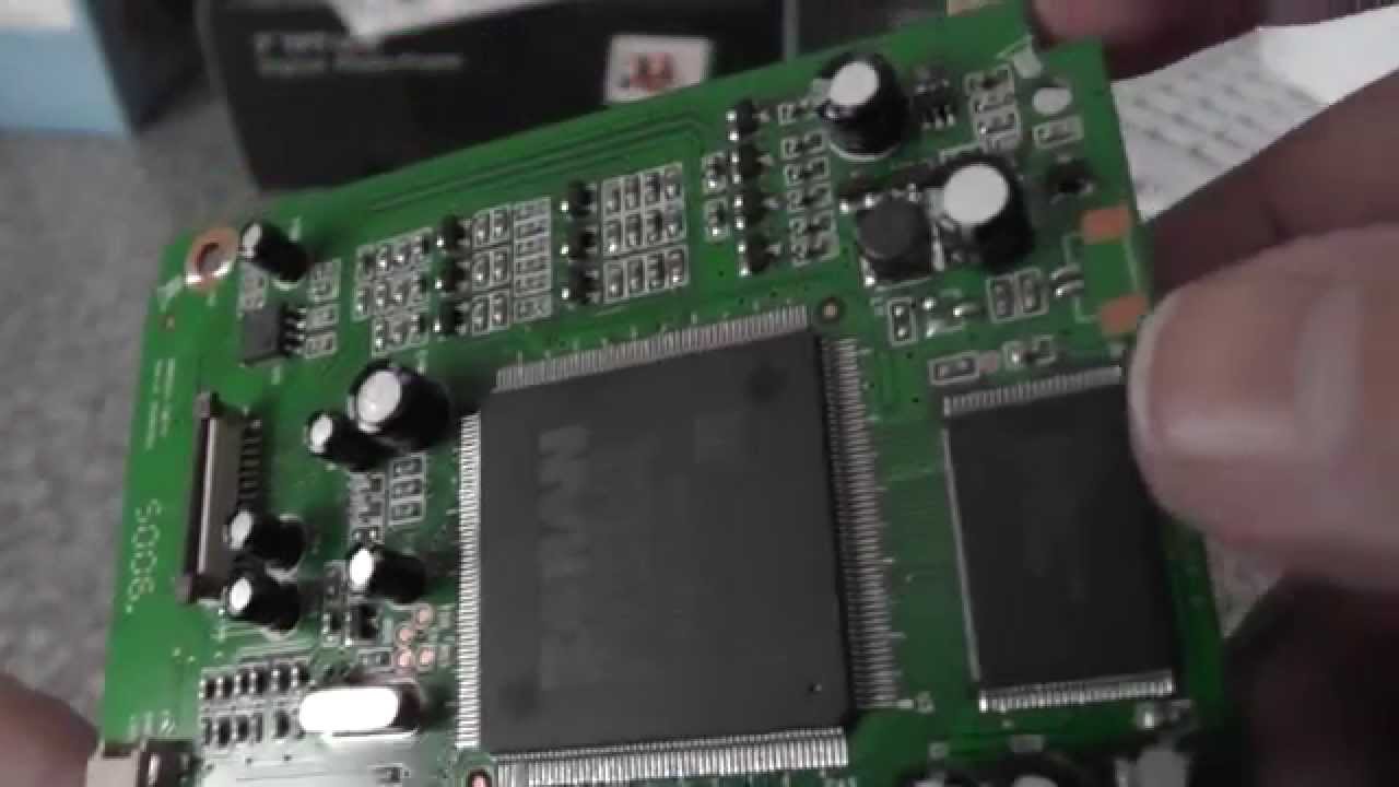 TFT Photo Frame and PSU Teardown - YouTube