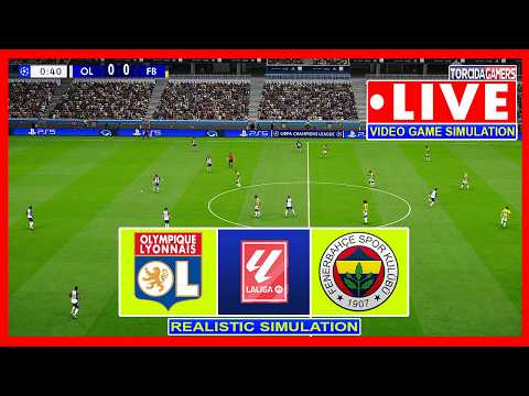 Lyon vs Fenerbahçe | UEFA Champions League 2026 - Qualification | eFootball PES 2021 Simulation