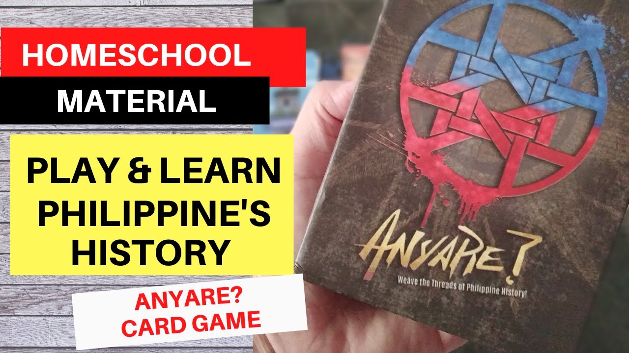 LEARN PHILIPPINE HISTORY WITH ANYARE? CARD GAME - YouTube