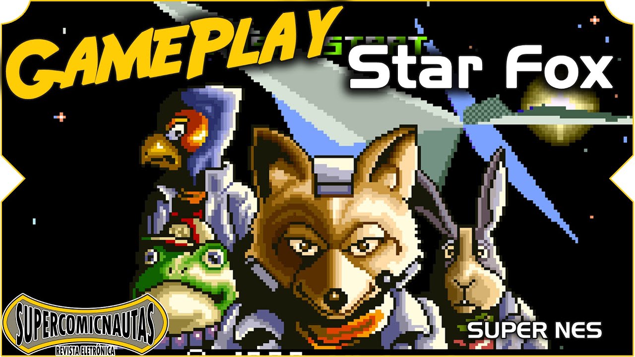 GamePlay Star Fox Super Nintendo (Supercomicnautas) - YouTube