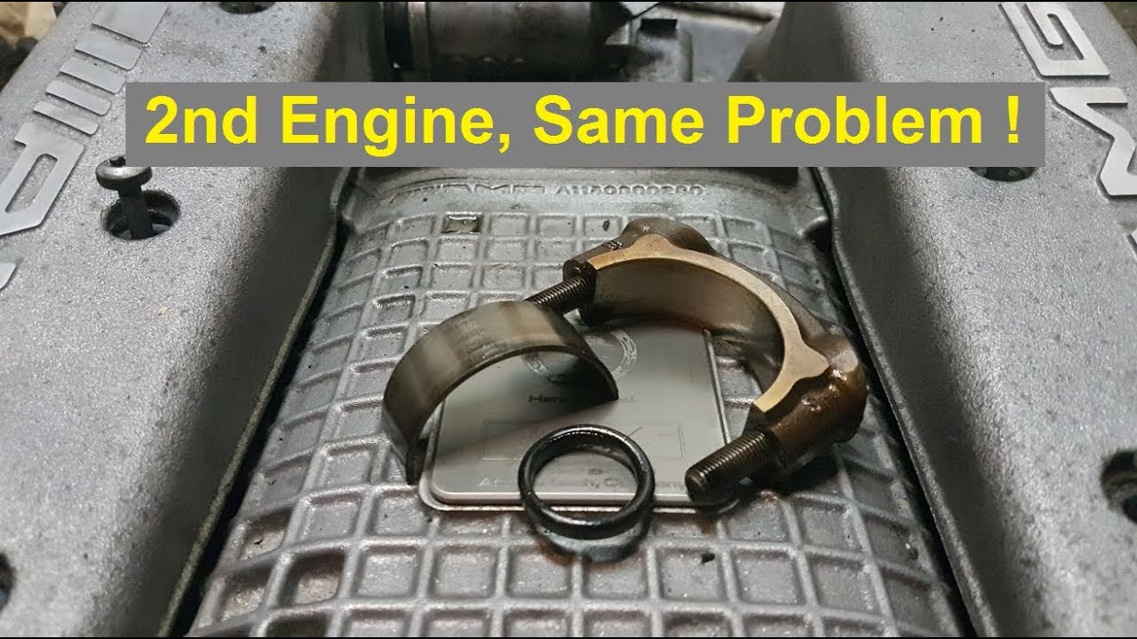 Bad O-Ring, Spun Bearing Again! On 2nd AMG Engine - YouTube