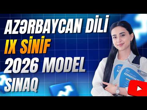 ✅❗️👉🏻AZƏRBAYCAN DİLİ IX SİNİF 2026 MODEL SINAQ