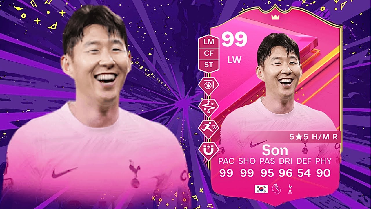 FC 24: SON HEUNG-MIN 99 FUTTIES PLAYER REVIEW I FC 24 ULTIMATE TEAM - YouTube