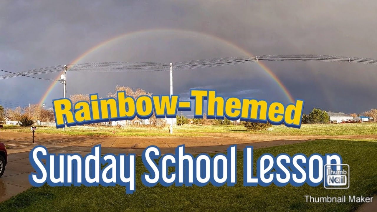 Children’s Sunday School Lesson: The Rainbow Promise & Noah’s Ark ...