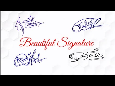 Famous Beautiful Signatures Top 40 Best Signature Styles To Copy From