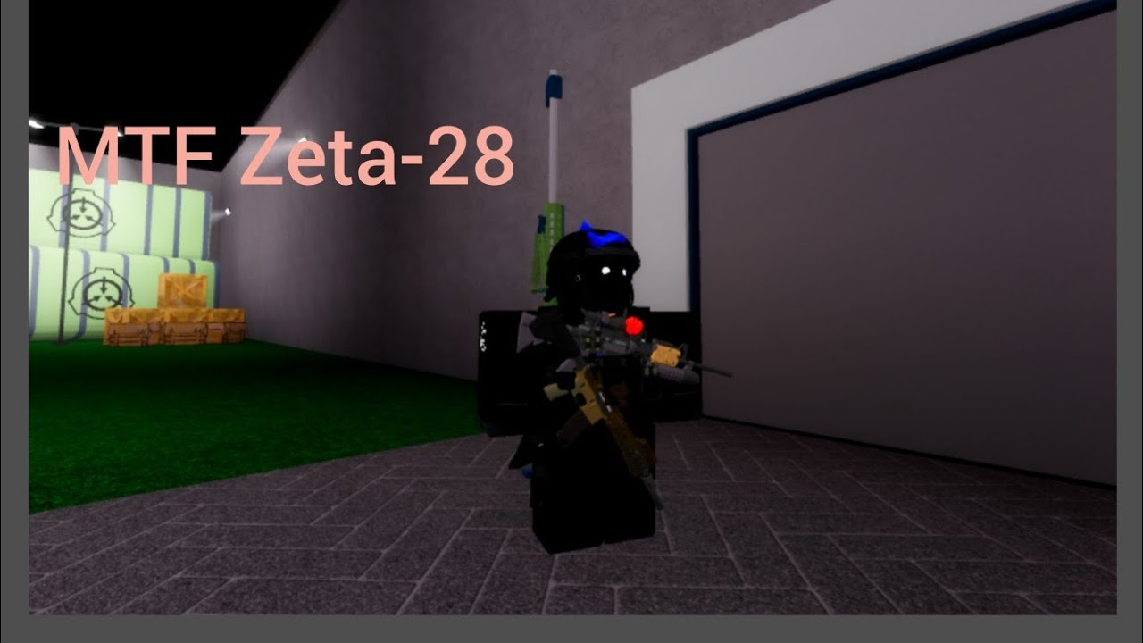 How to get MTF Zeta-28 Badge Morph in SCP Monsters Roleplay - YouTube