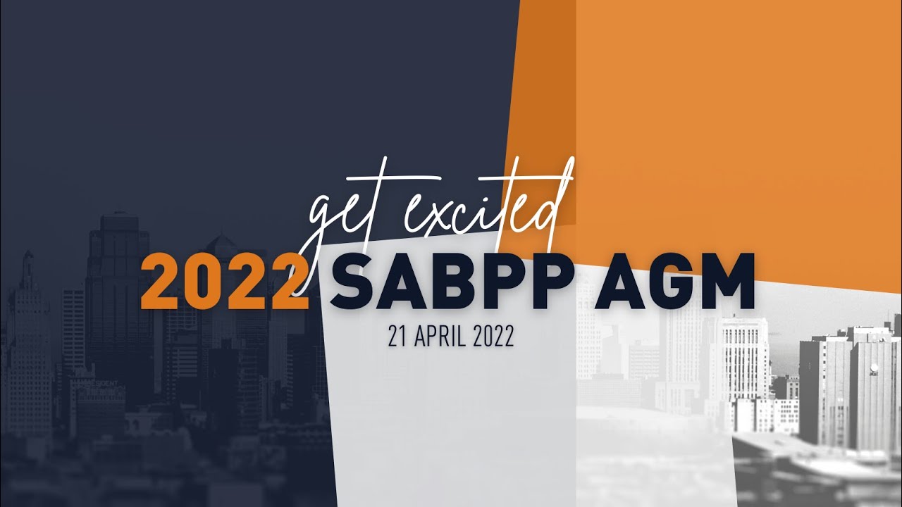 SABPP 2022 AGM | GET EXCITED - YouTube