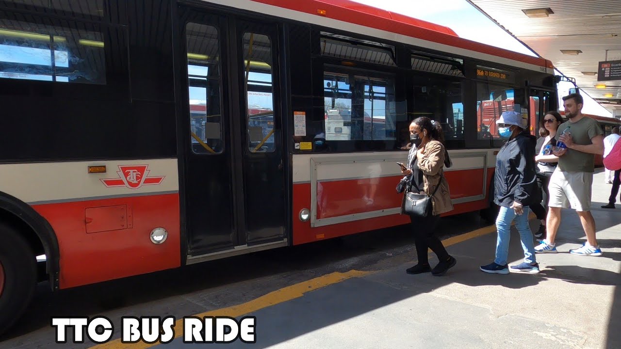 Scarborough Route | TTC Route 86A Bus Ride From Kennedy Station To ...