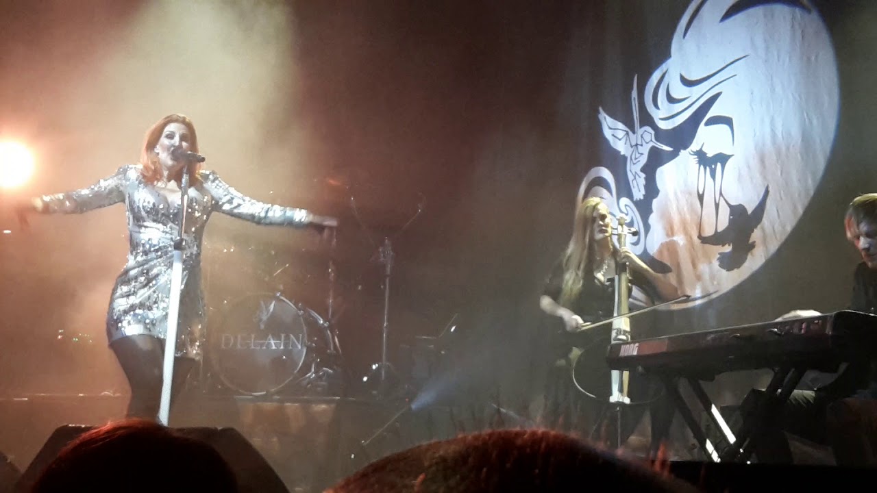 Delain performing Ghost House Heart at the O2 Ritz, Manchester - 7th ...