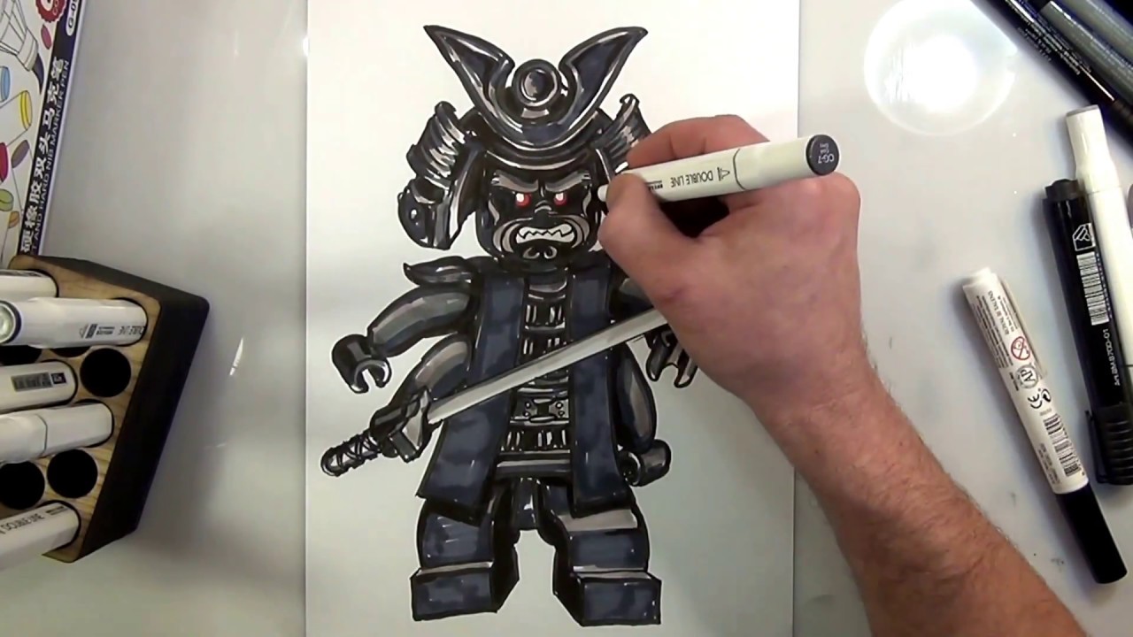 Sketching in progress#LEGO Ninjago#LORD GARMADON - YouTube