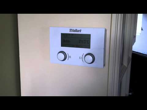 Using Vaillant VRT 392F boiler controller - YouTube