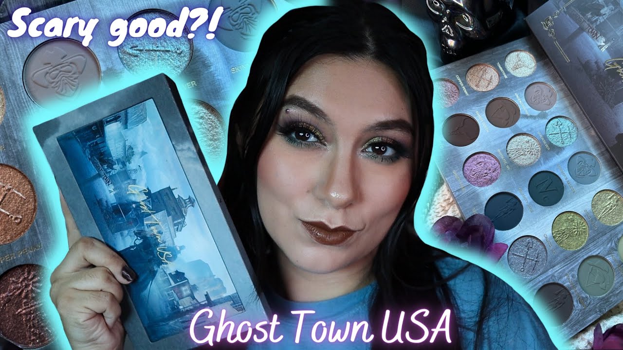 NOMAD COSMETICS GHOST TOWN USA PALETTE EYE LOOK TUTORIAL | BEST NOMAD ...
