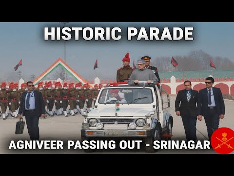 Chief Minister Omar Abdullah attends Agniveer Passing Out Parade at JAKLI Regimental Centre Srinagar
