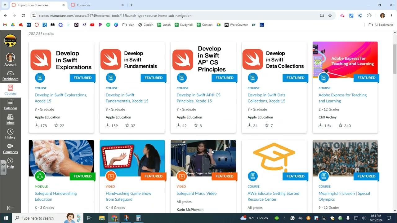 Importing Content to Canvas - YouTube