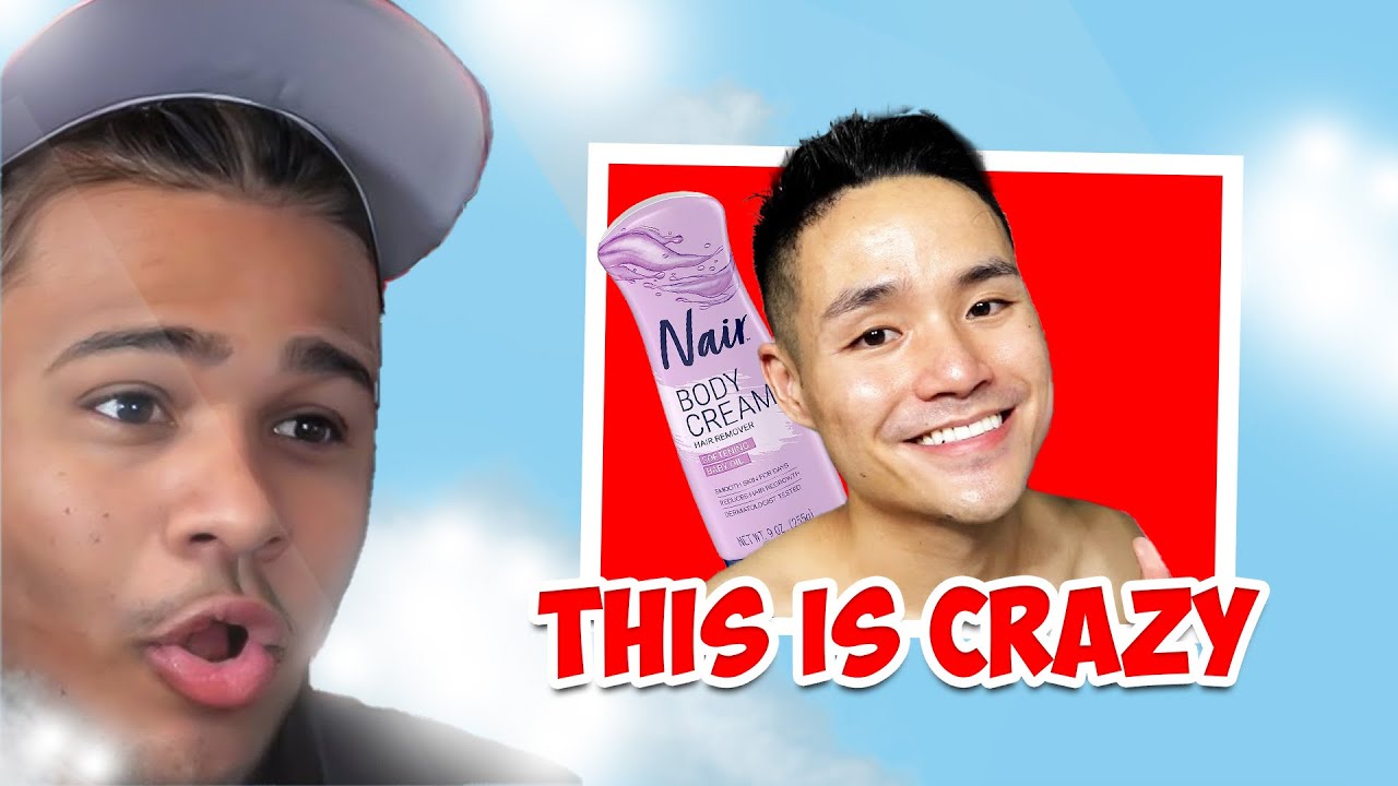 Fanum Reacts To Hair Removal Video(NAIR) 😂😂 - YouTube