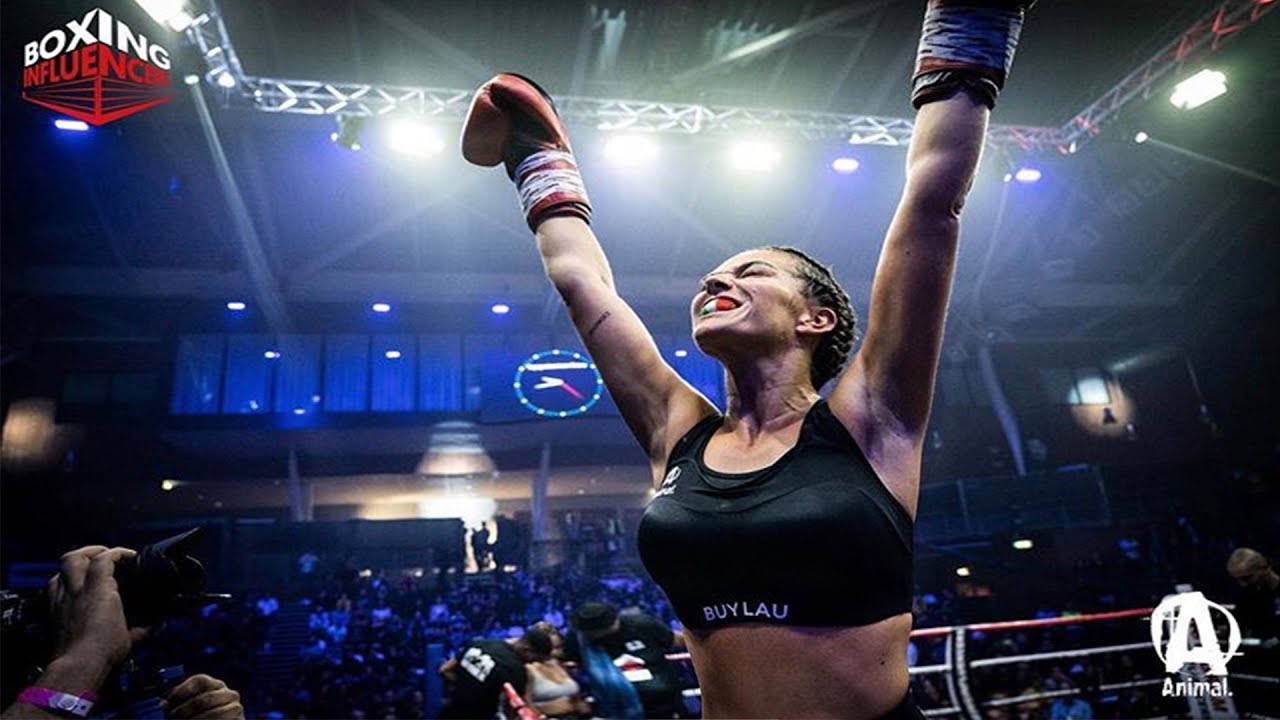 DE WEDSTRIJD TEGEN LENA-ACHTER DE SCHERMEN! | BOXING INFLUENCERS - YouTube